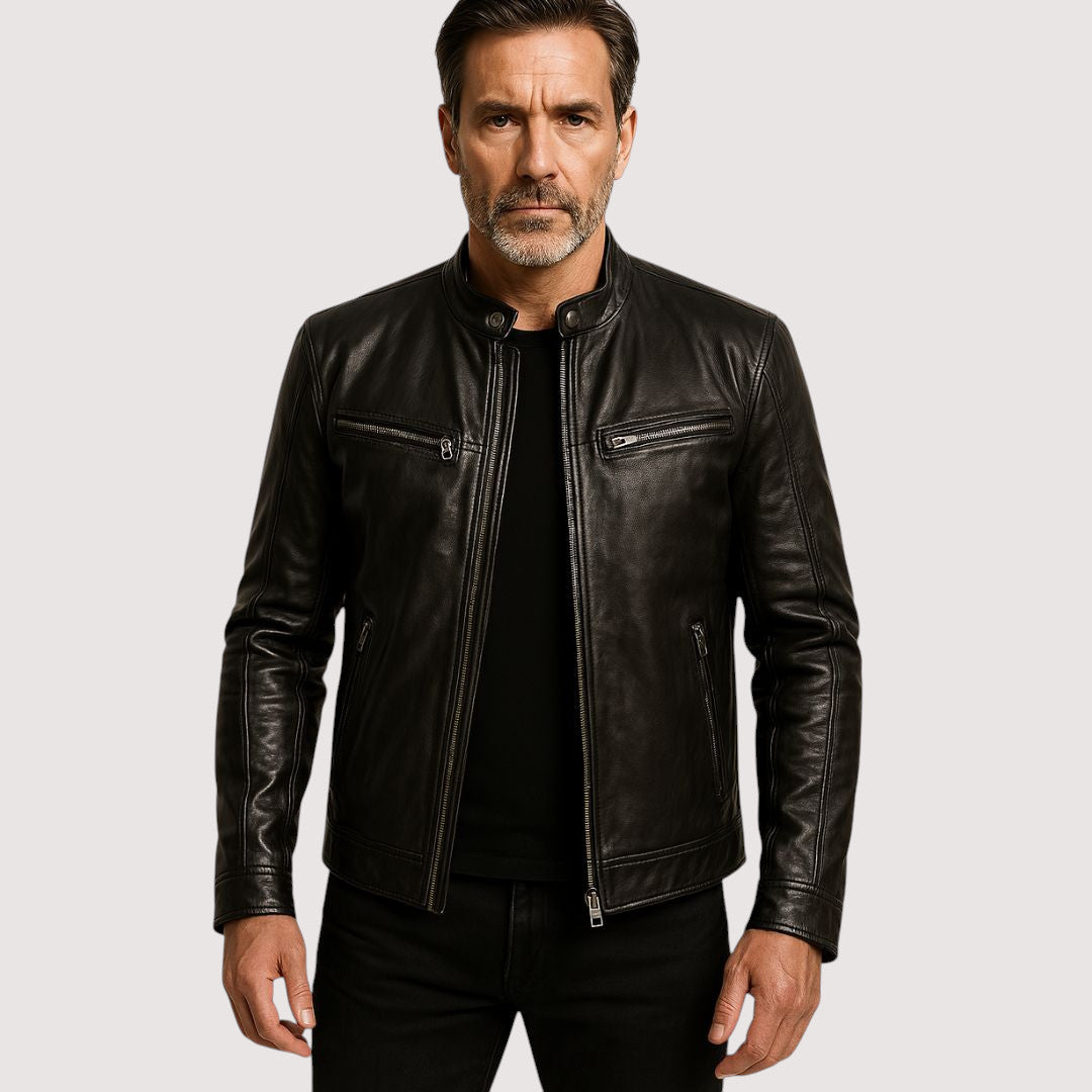 Unicloth.™ | Men's Leather Jacket